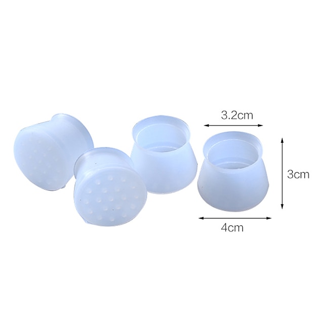 20pcs/Set Furniture Leg Protection Cover Table Feet Pad Floor Protector ...