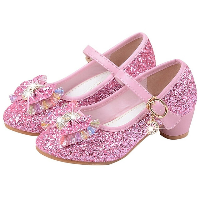 filles talons fête mary jane pompe basique pu petits enfants (4-7 ans ...