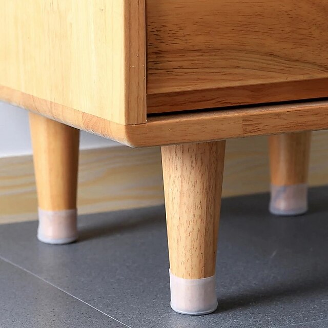 20pcs/Set Furniture Leg Protection Cover Table Feet Pad Floor Protector ...