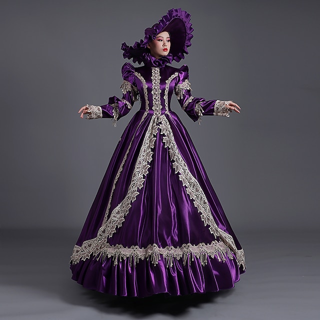 Princess Rococo Victorian Renaissance Cocktail Dress Vintage Dress ...