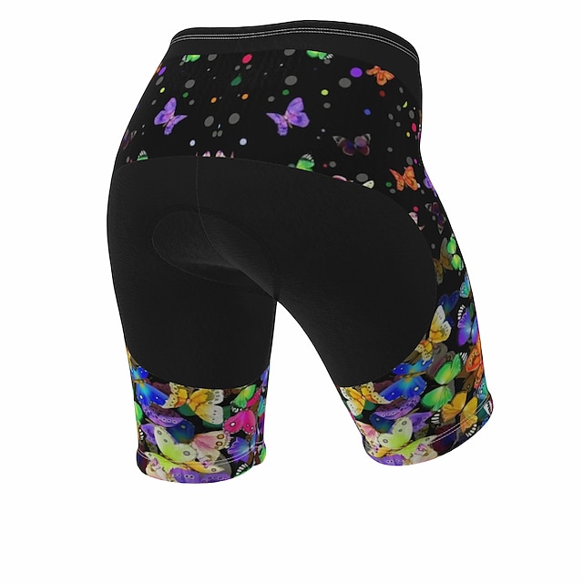 Women's Rainbow Butterfly LGBT Cycling Road Shorts Bike Shorts Cycling ...