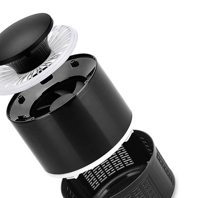 Bug Zapper Automatic Indoor Insect Trap - UV Black Light & Fan Mosquito ...