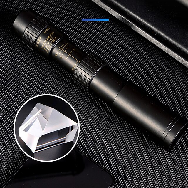 Retractable Monocular 10-300X40mm Long Range Mini with Zoom ...