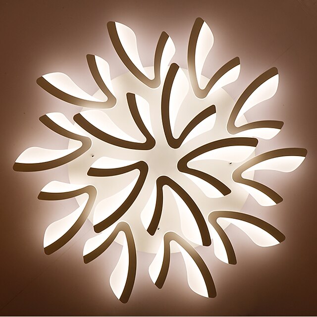 LED Dimmable Ceiling Light Modern Dandelion Nordic Style Acrylic ...