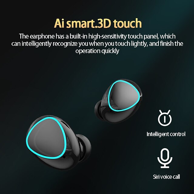M22 True Wireless Headphones TWS Earbuds Bluetooth5.0 Ergonomic Design ...