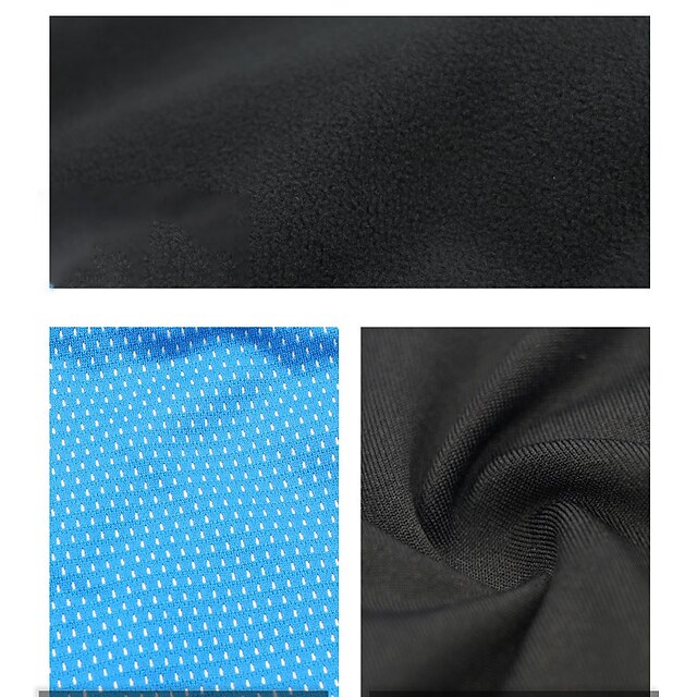 Arsuxeo Men's Long Sleeve Softshell Cycling Jacket Fleece Lining Winter ...