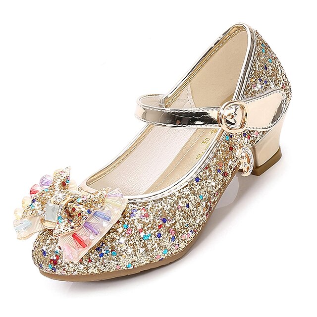 filles talons fête mary jane pompe basique pu petits enfants (4-7 ans ...