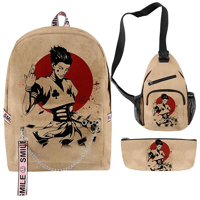 Bag Cosplay Bag Inspired by Hunter X Hunter Hisoka Cosplay Anime ...