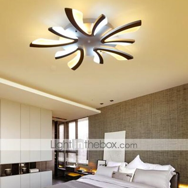 LED Dimmable Ceiling Light Modern Dandelion Nordic Style Acrylic ...