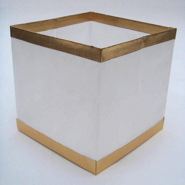 10PCS Square Paper Lantern With Floating Water Lanterns For Wedding ...