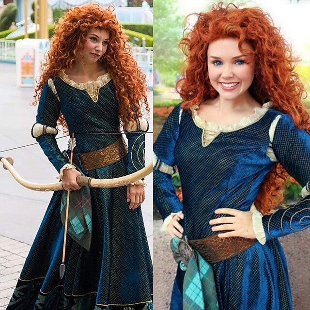 Brave Merida Dress Cosplay Costume Theme Party Costume Cosplay for ...