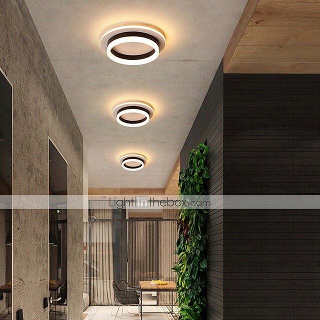 25cm LED Corridor Lamp Ceiling Light LED Round Design Basic Modern ...