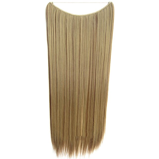 24inch 50grams 100grams Synthetic Hair Extension Gradual Color Brown ...