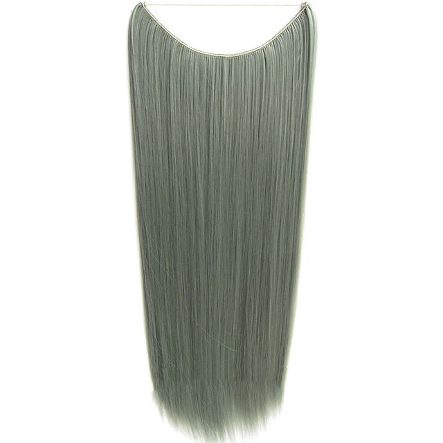 24inch 50grams 100grams Synthetic Hair Extension Gradual Color Brown ...