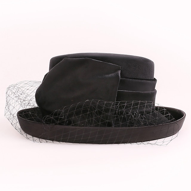 Fashion Elegant Velvet Fascinators / Hats with Bowknot / Satin Bowknot ...