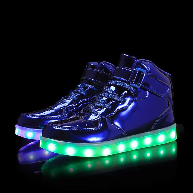 Unisex LED Shoes High Top Light Up Sneakers for Women Men Girls Boys ...
