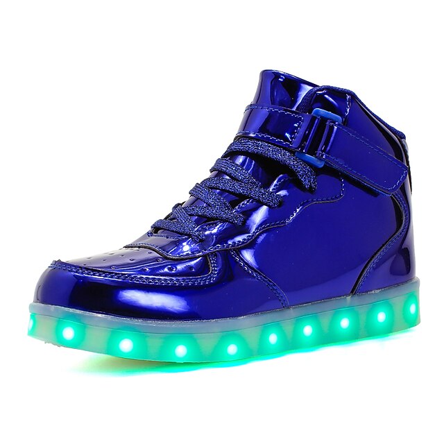 Unisex LED Shoes High Top Light Up Sneakers for Women Men Girls Boys ...