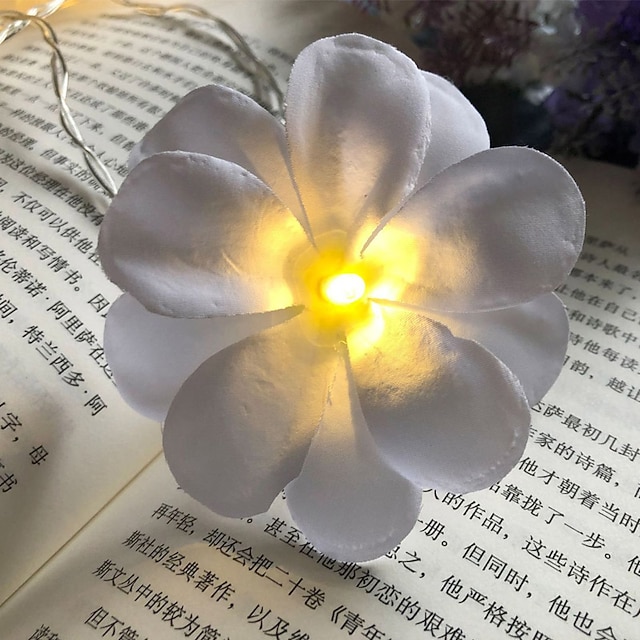 Flower Shape LED Fairy String Lights 3M-20LEDS 1.5M-10LEDs Garland ...