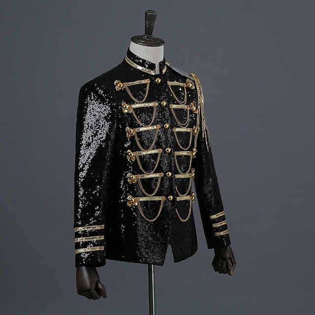 Retro vintage Rococo Middeleeuws Gemaskerd Bal Pakken en blazers Blazer ...