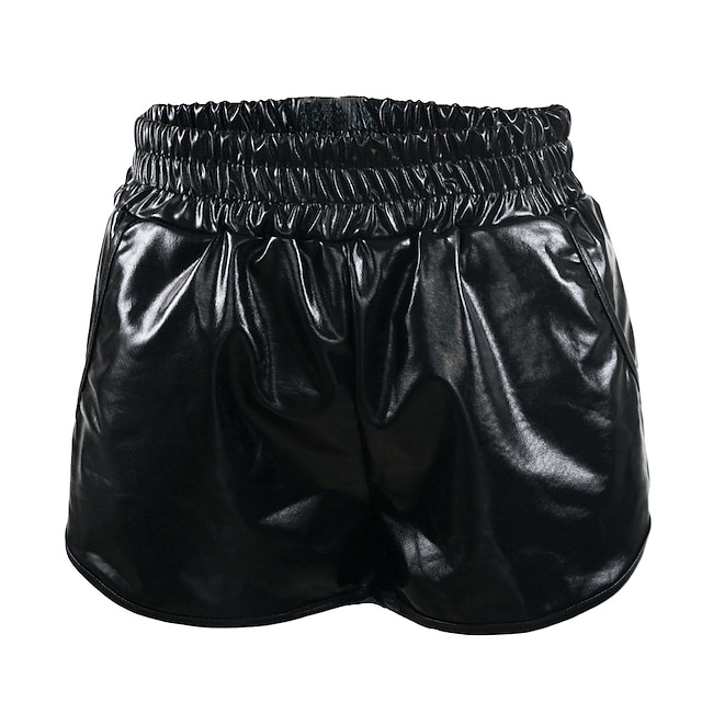 Disco Dance Costumes Exotic Dancewear Pole Dance Shorts Ruching Pure