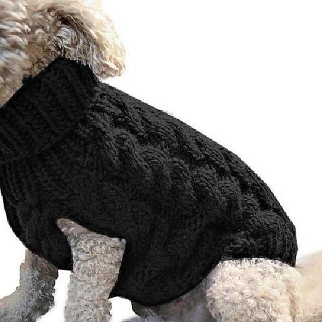 Dog Coat,Nmch Small Dog Sweaterss Knitted Pet Cat Dog Sweaters Warm Dog ...