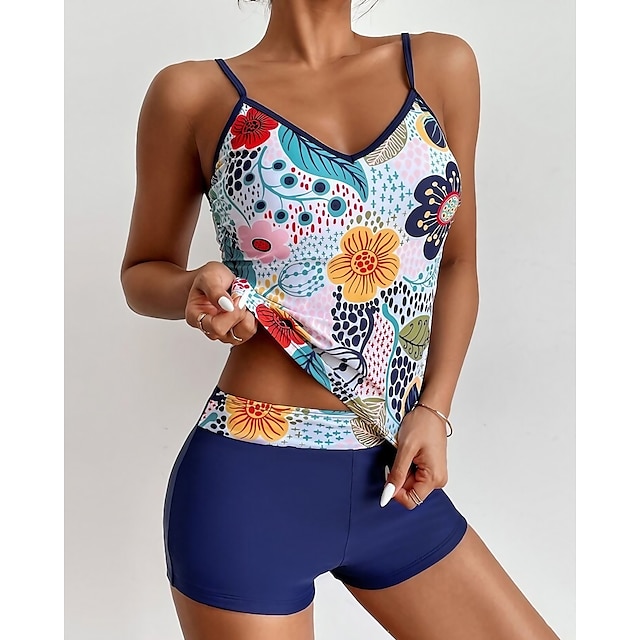 Maillots de Bain Tankini 2 pièces Maillot de bain Femme Sports ... Maillots de Bain Tankini 2 pièces Maillot de bain Femme Sports ...