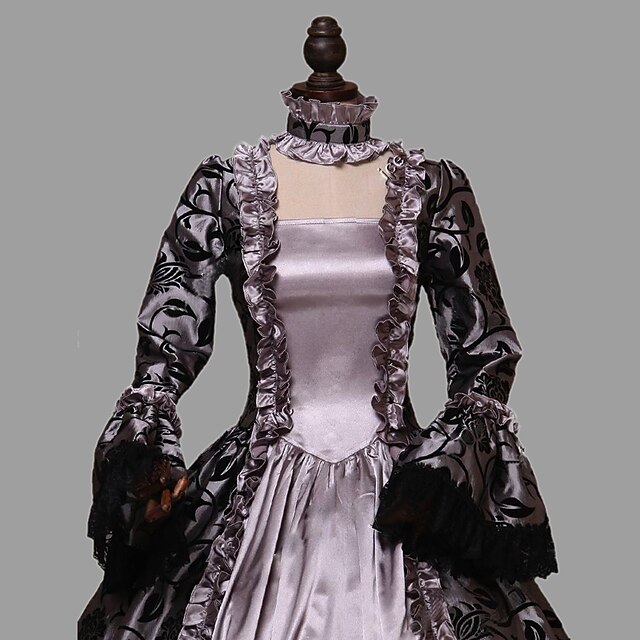 Rococo Victorian Cocktail Dress Floor Length Long Length Dress Party ...