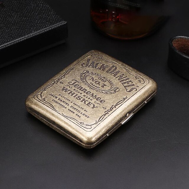 Vintage Cigarette Case with Both Sides Open to Support Generation of ...