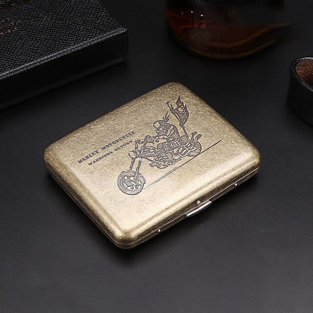 Vintage Cigarette Case with Both Sides Open to Support Generation of ...