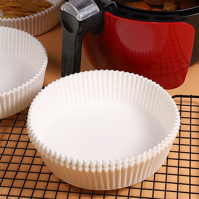 200PCS Special Paper for Air Fryer Baking Oil-proof and Oil-absorbing ...