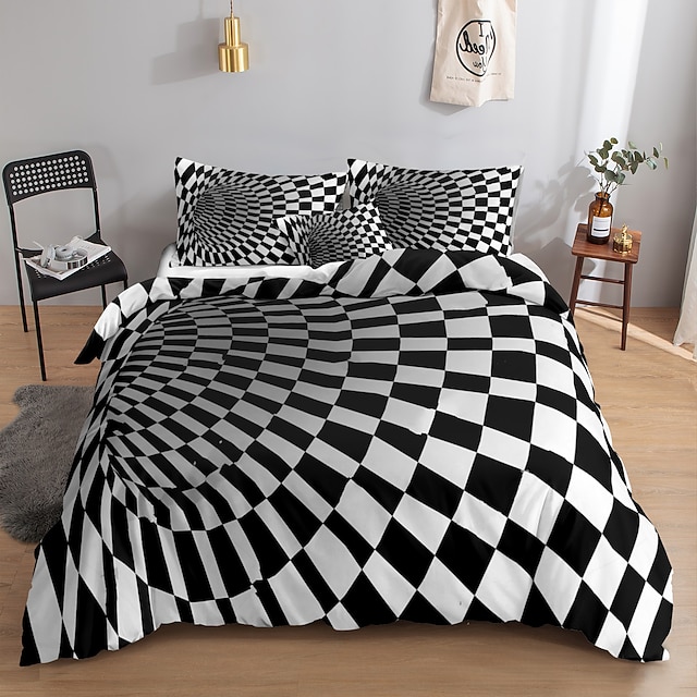 3D Vortex 3-Piece Duvet Cover Set Hotel Bedding Sets Comforter Cover ...