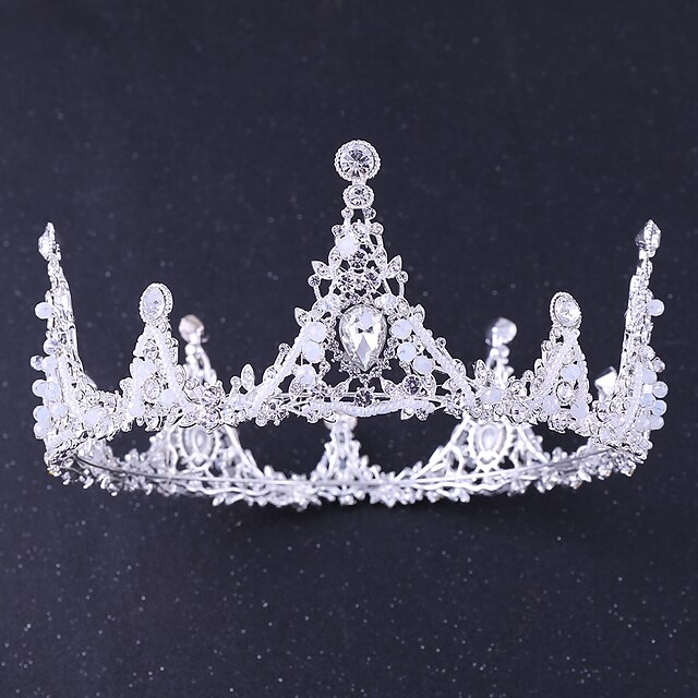 Jeweled Baroque Queen Crown - Rhinestone Wedding Crowns and Tiaras for ...