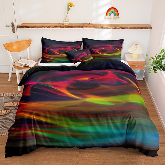 3D Vortex 3-Piece Duvet Cover Set Hotel Bedding Sets Comforter Cover ...