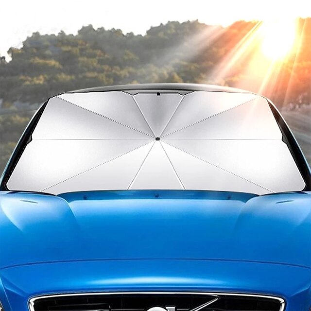 Car Sun Shade Protector Parasol Auto Front Window Sunshade Covers Car ...