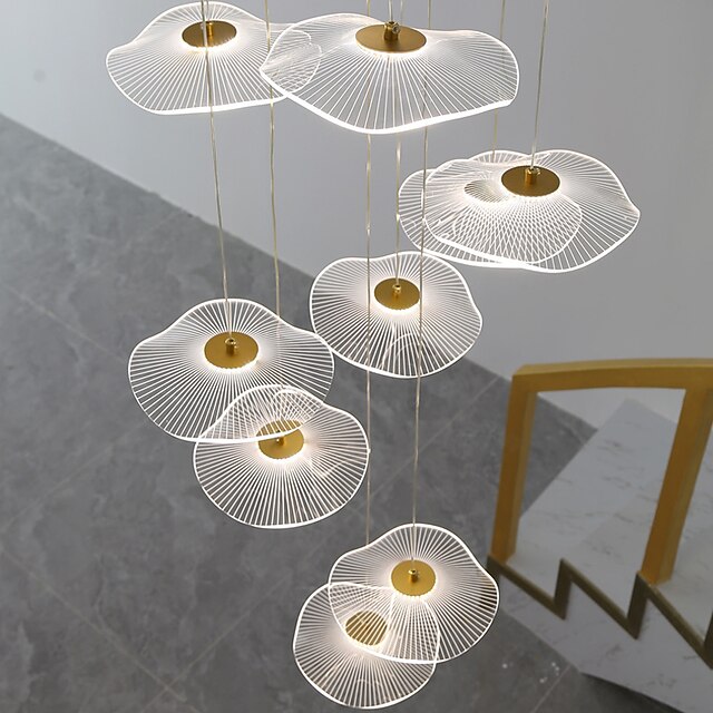 21/28 cm Cluster Design Pendant Light LED Acrylic Painted Finishes ...