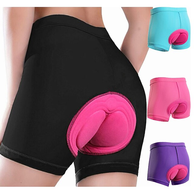 Arsuxeo Women's Cycling Under Shorts Cycling Padded Shorts Bike Underwear Shorts Padded Shorts ...