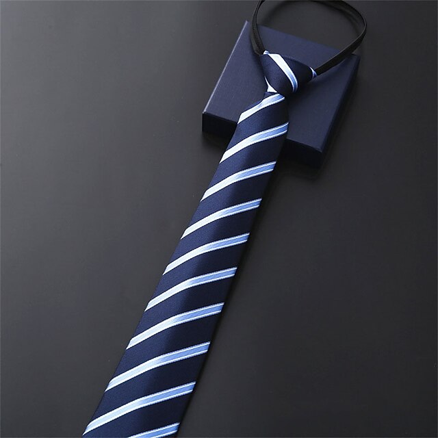 Men's Work / Wedding / Gentleman Necktie - Striped Formal Style ...