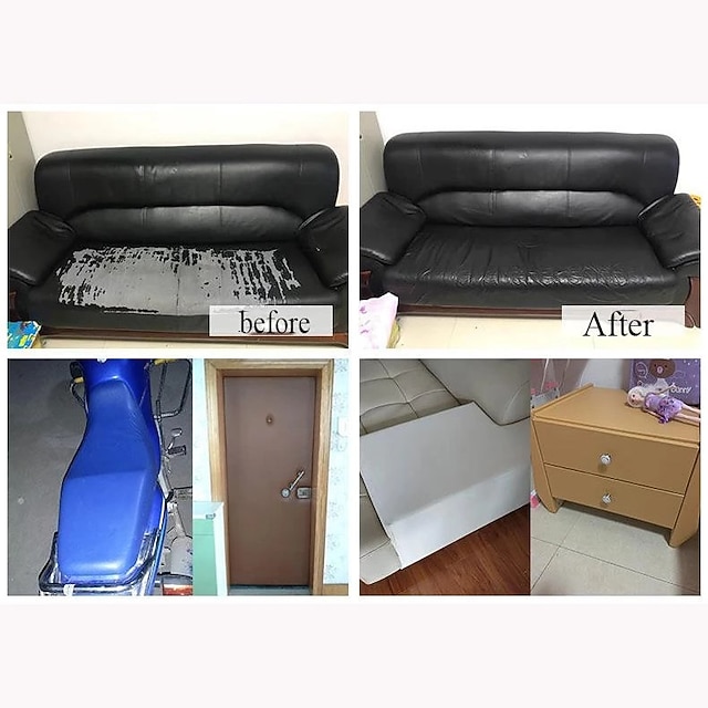 Leather Repair Patch DIY Self Adhesive Leather Patches for Furniture ...