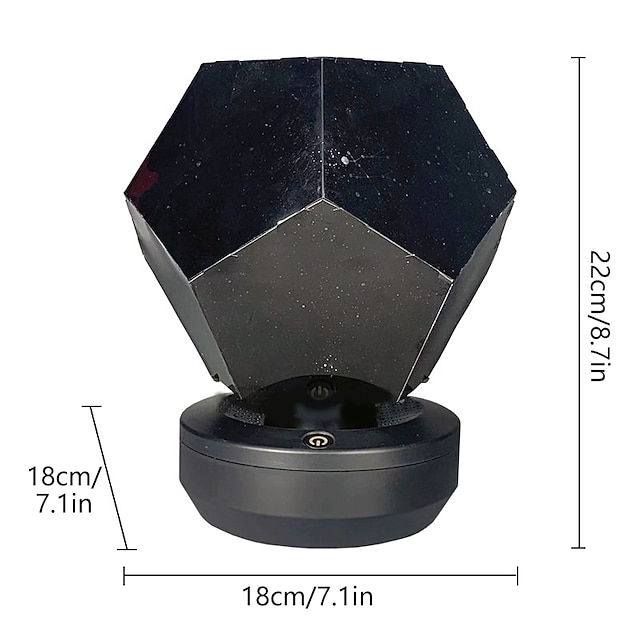LED Starry Projector Light Bedside Night Lamp Planetario Casero for ...