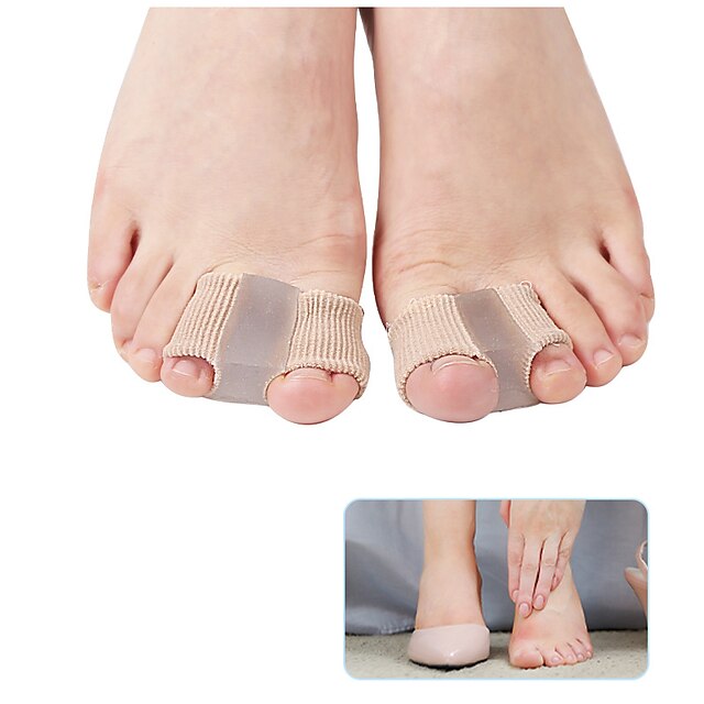 Gel Toe Separators for Overlapping Toes and Bunion Relief - Soft ...