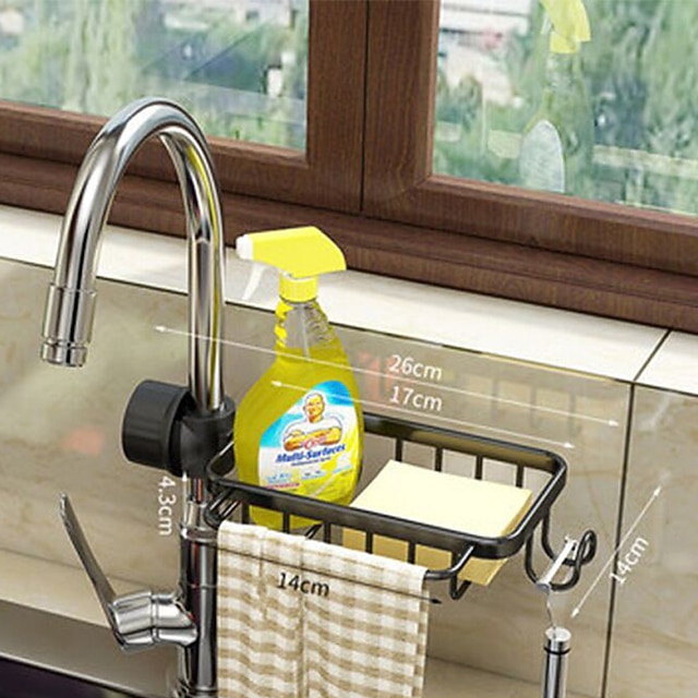 küche lagerregal wasserhahn rack schwarz gold haushalt spüle ...