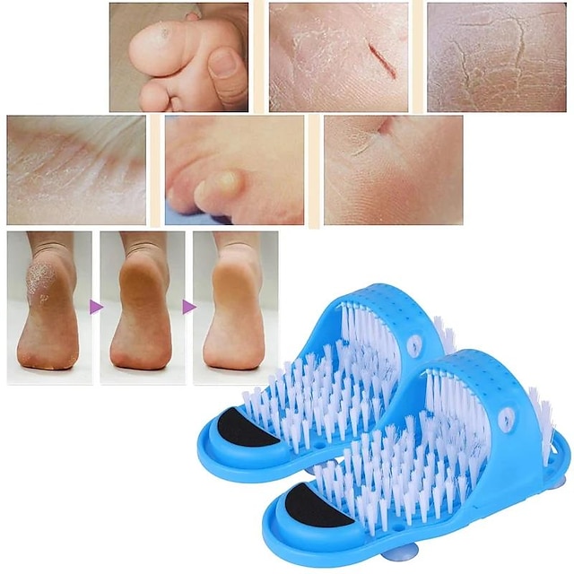 Shower Foot Brush Cleaner Scrubber Bathroom Washing Legs Sandal ...