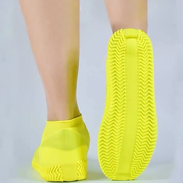 Unisex Non-Slip And Rain-Proof Shoe Cover Outdoor Rainy Weather ...