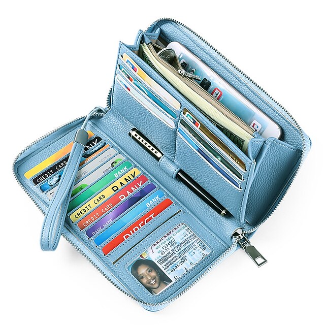 Women's Wallet Mobile Phone Bag PU Leather Outdoor Daily Zipper Large ...