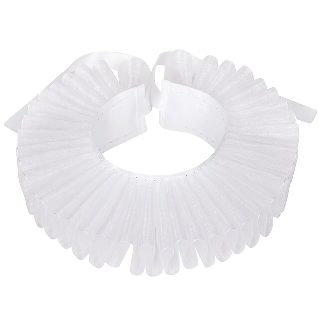 Retro Vintage Medieval Renaissance Ruff Collar Fancy Dress Men's Women ...