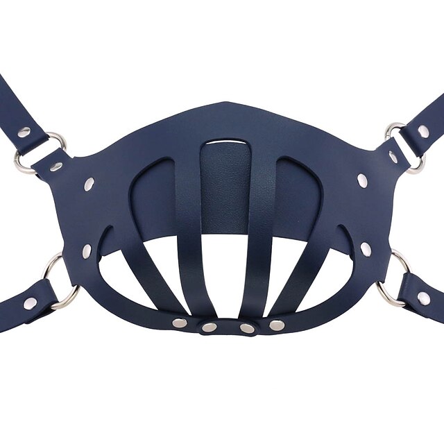Mask Muzzle Dog Men's Women's Adjustable Punk & Gothic Solid Color ...
