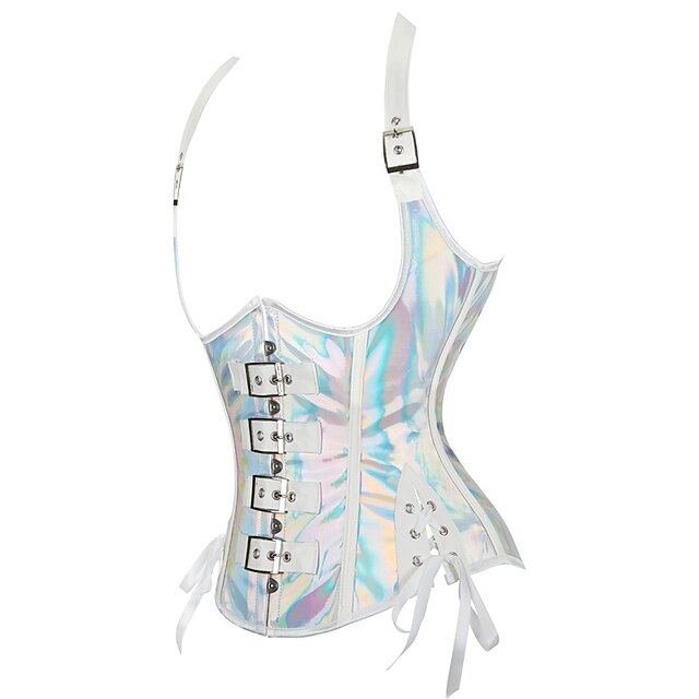 Rococo Punk & Gothic Steampunk Lingerie Underbust Corset Bustier Halter ...