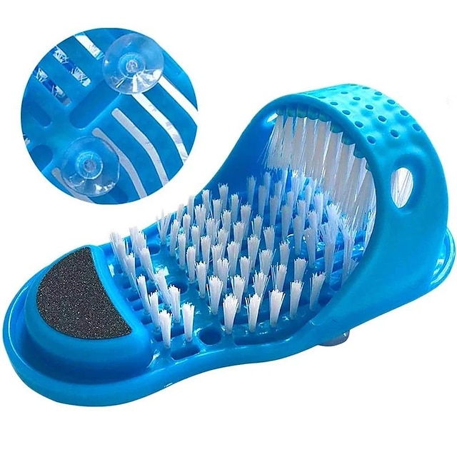 Shower Foot Brush Cleaner Scrubber Bathroom Washing Legs Sandal ...