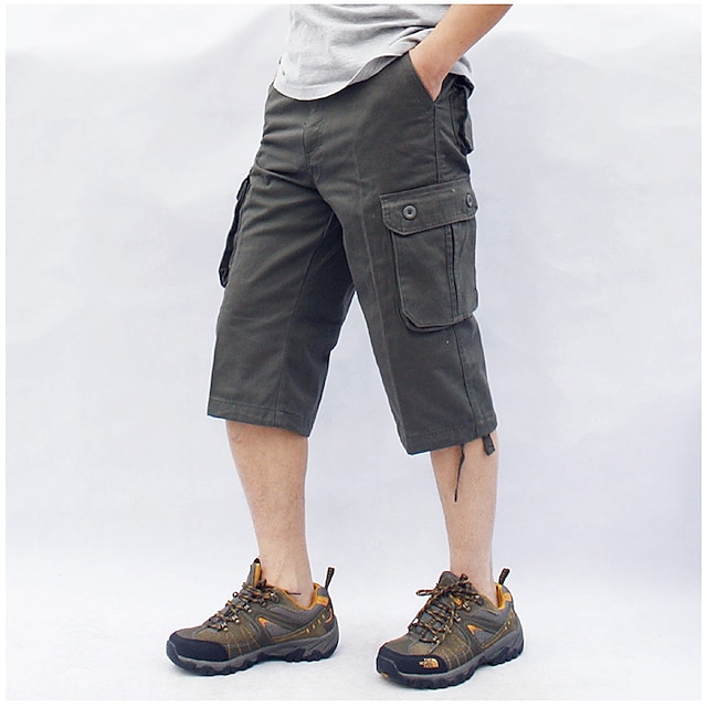 Men's Cargo Shorts Hiking Shorts Military Summer Outdoor Ripstop Quick ...