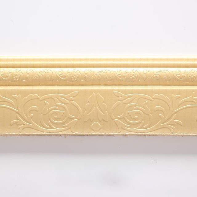 Solid Color Wallpaper Border Waistline Baseboard Peel and Stick Self ...